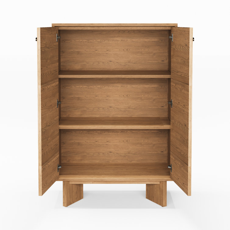 Oak accent cabinet store